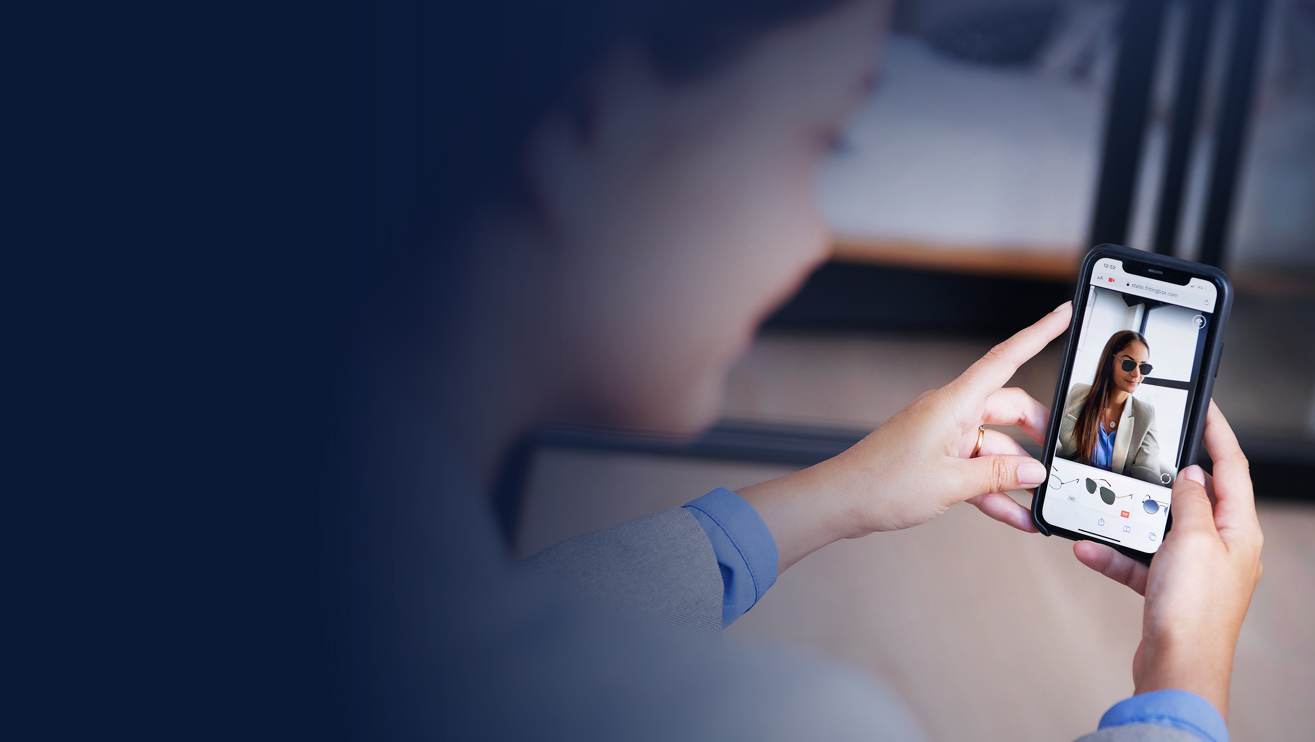 Fittingbox: Virtual Try-On and 3D Modeling for Eyewear Professionals